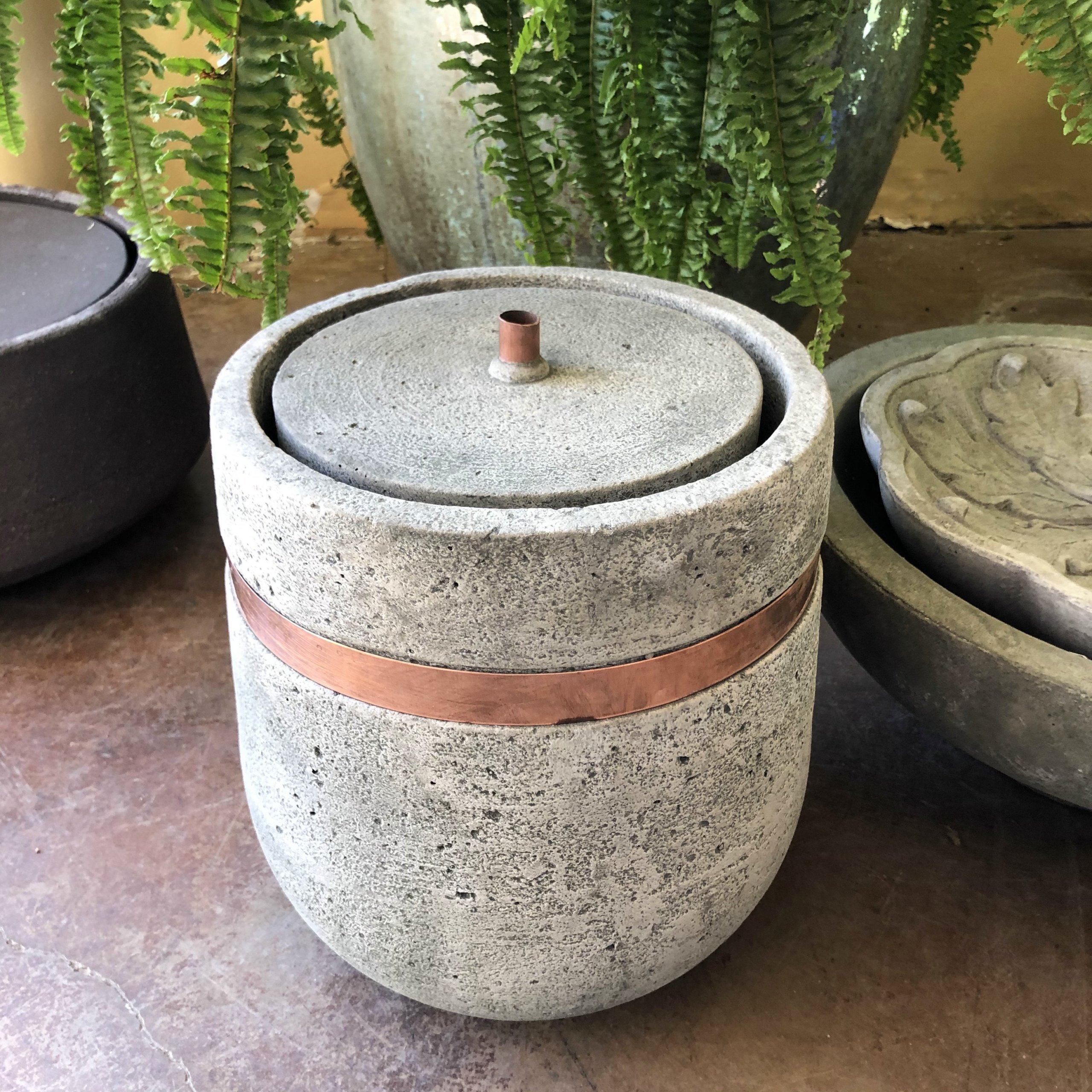 Campania Mini Parabola Fountain - McCumber Fine Gardens