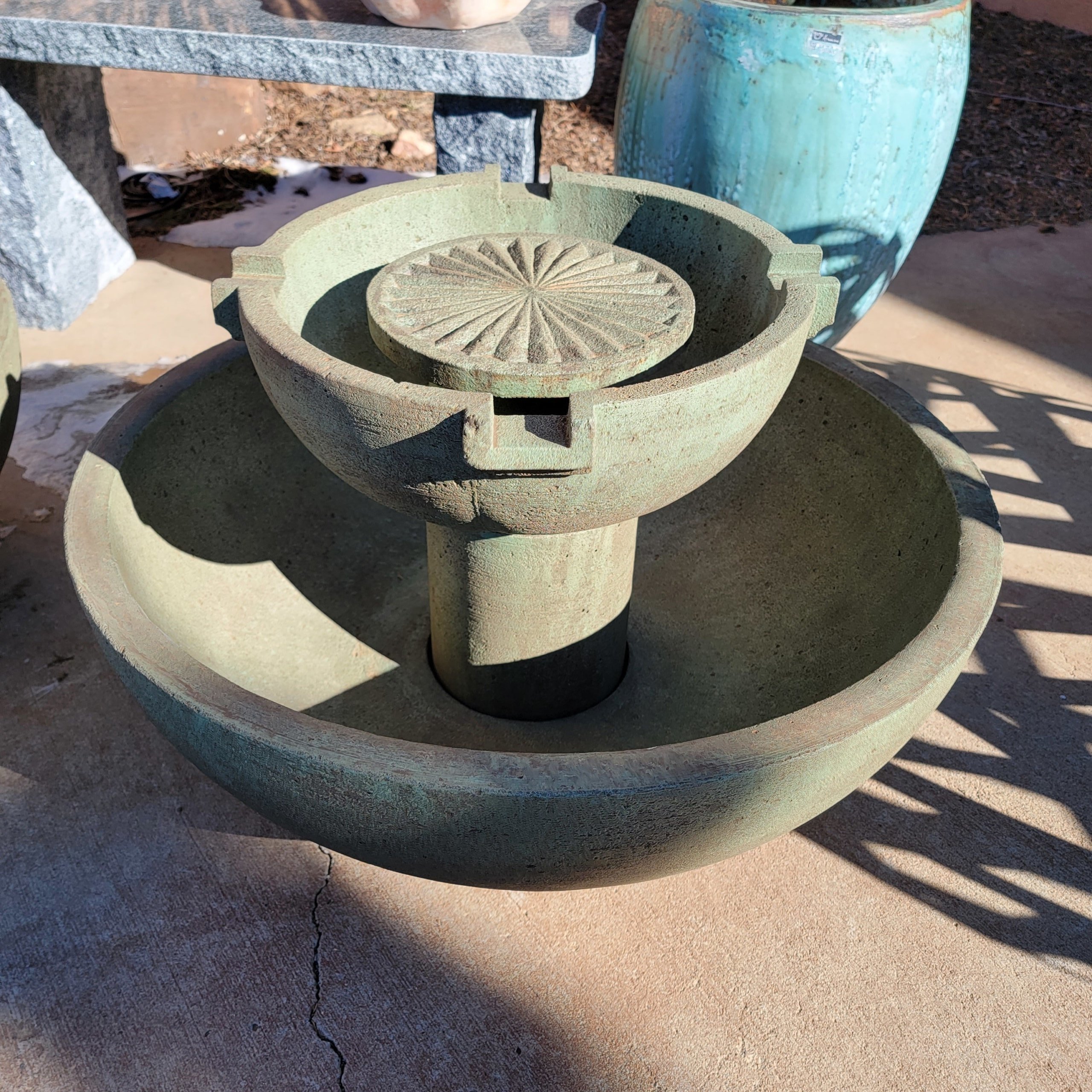 Campania Del Rey Fountain - McCumber Fine Gardens