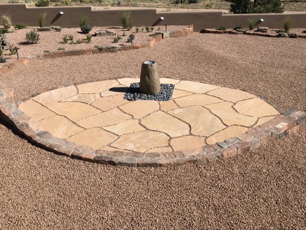 Rock Walls & Gardens in Santa Fe - McCumber Fine Gardens