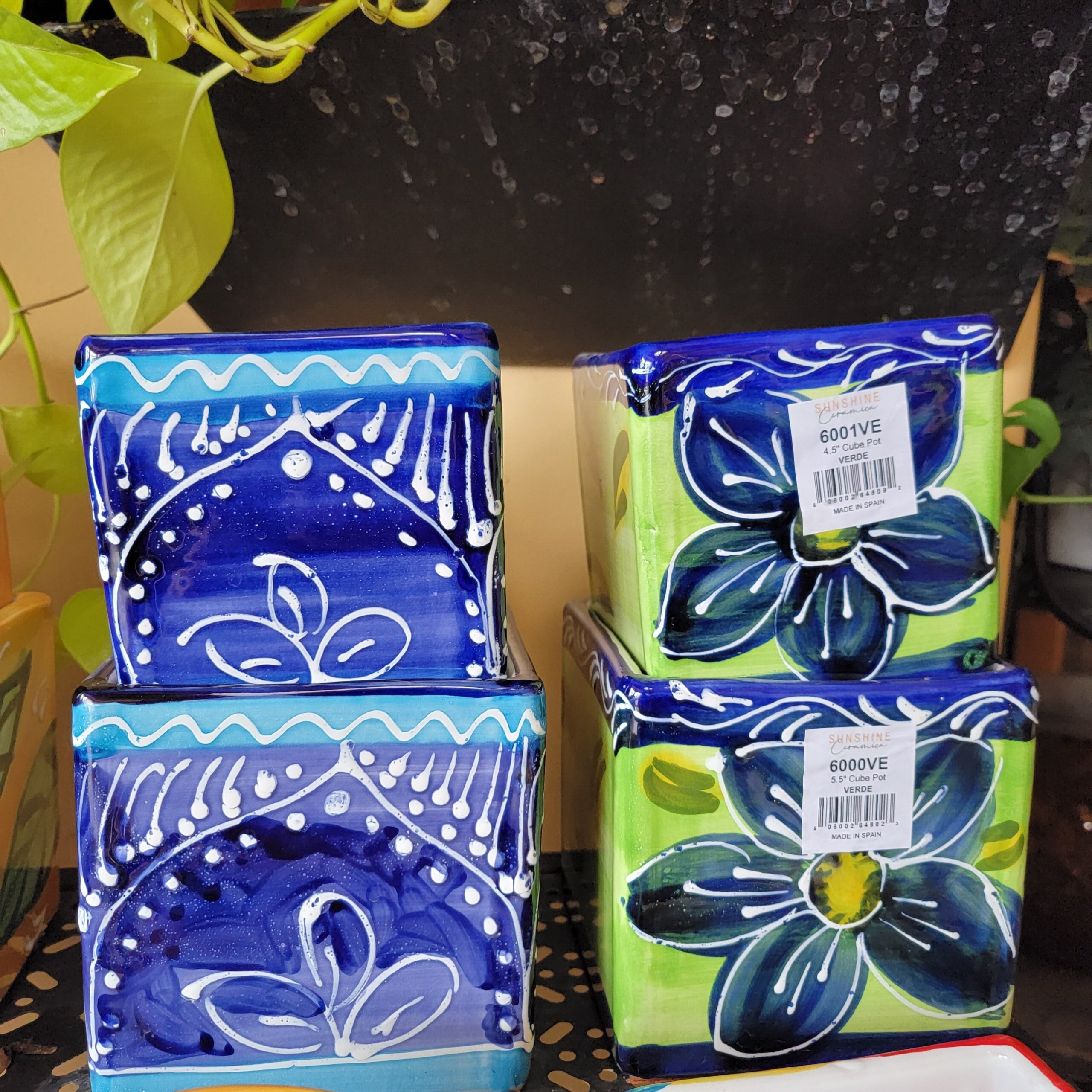 Cube Pot - McCumber Fine Gardens